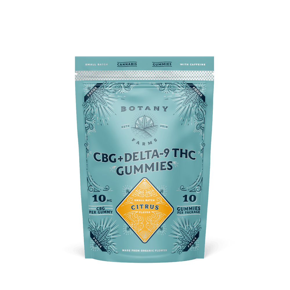 Caffeine + CBG + Delta-9 Gummies | Botany Farms