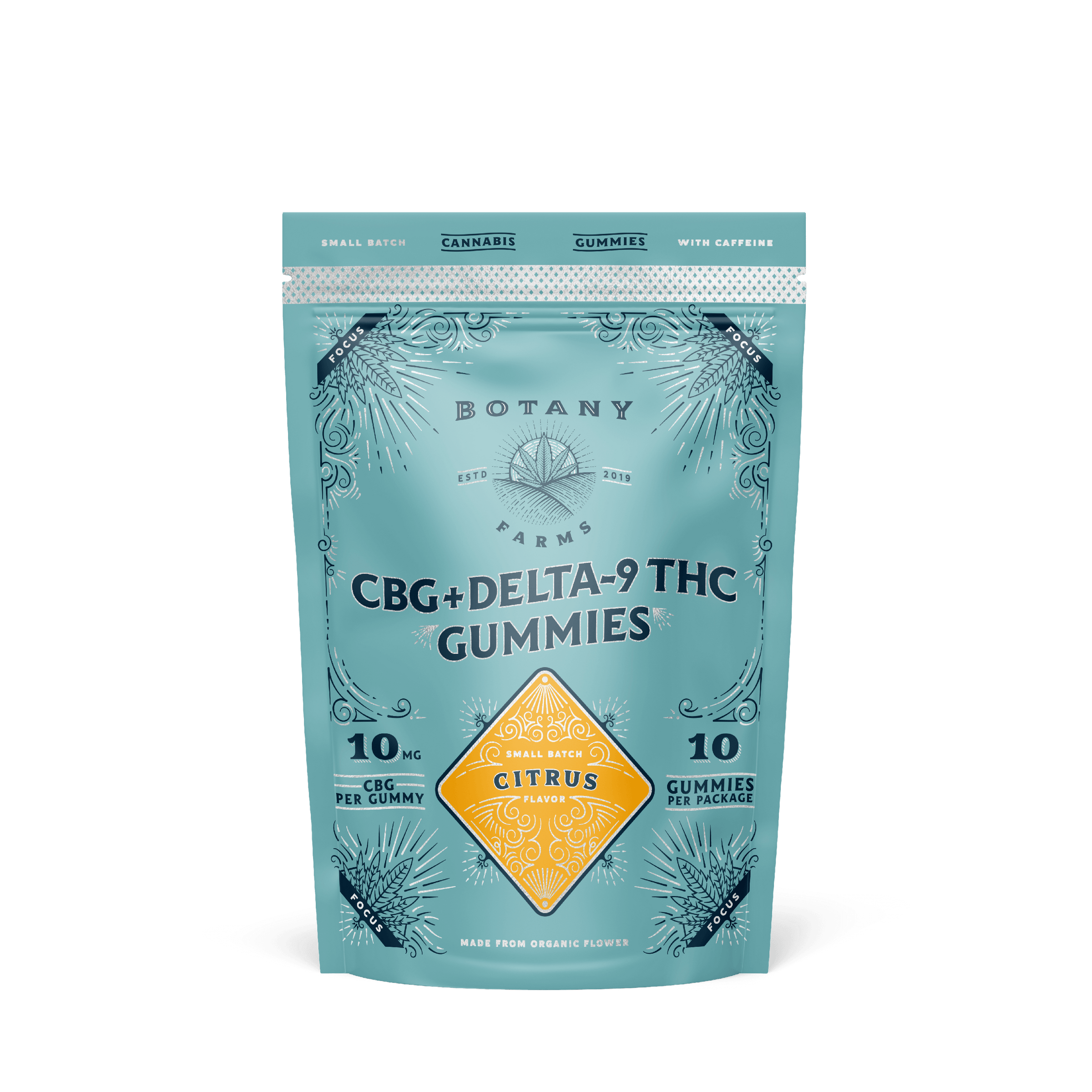 Caffeine + CBG + Delta-9 Gummies | Botany Farms