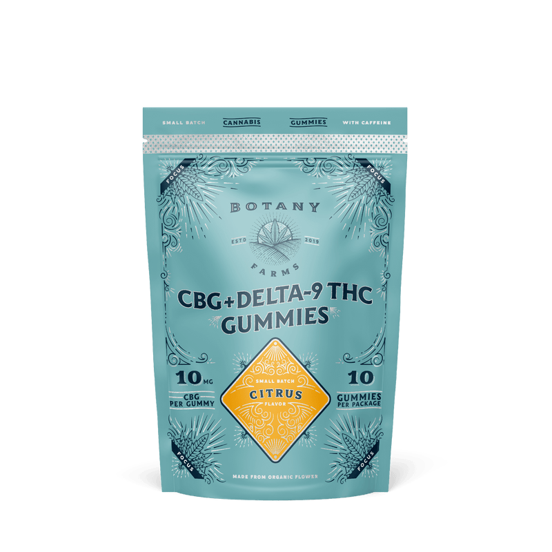 Caffeine + CBG + Delta-9 Gummies | Botany Farms