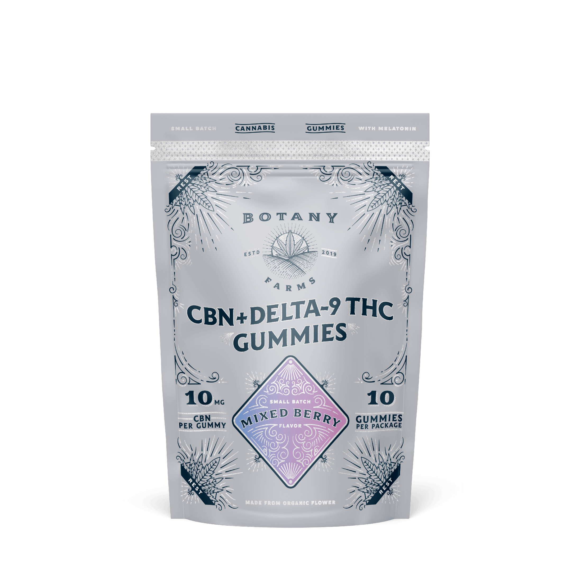 Melatonin + CBN + Delta-9 Gummies | Botany Farms