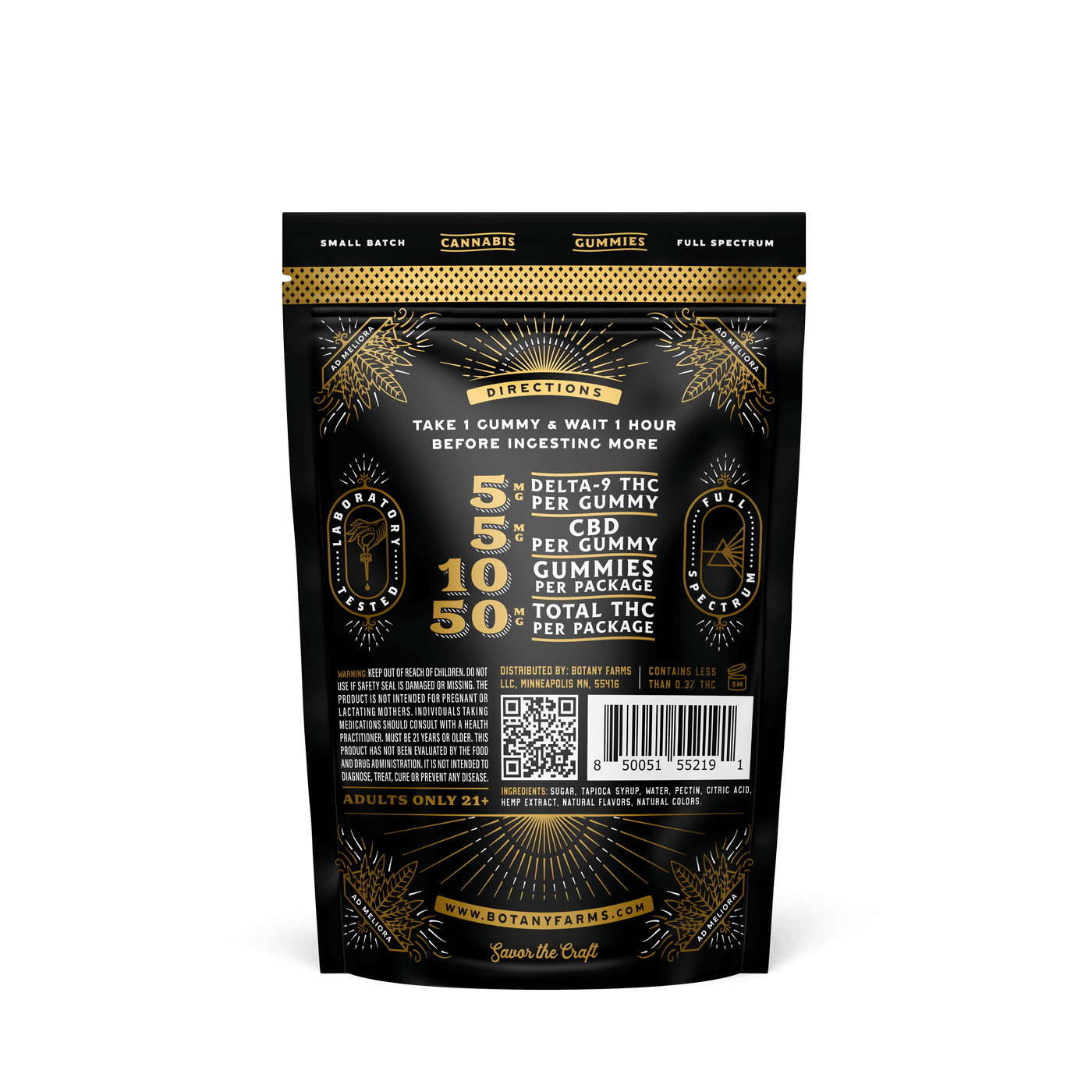 Delta-9 Microdose Gummies | Botany Farms